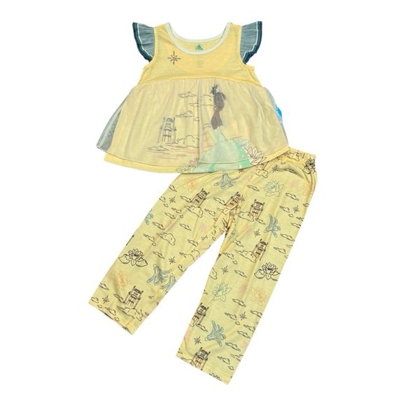 Disney | Pajamas | Disney Store Princess Tiana Pajama Set | Poshmark